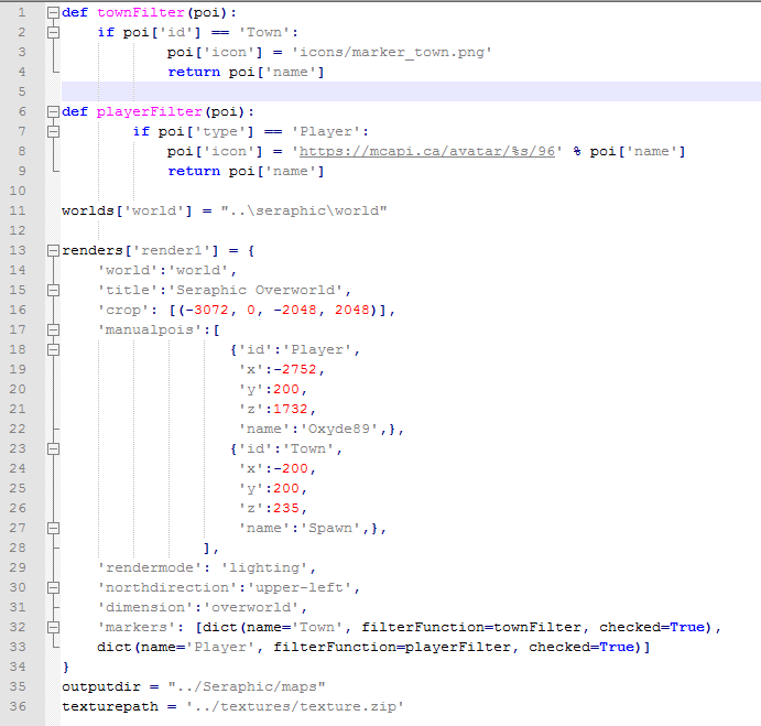 Uknown syntax error when generating POIs · Issue #940 · overviewer/Minecraft-Overviewer · GitHub