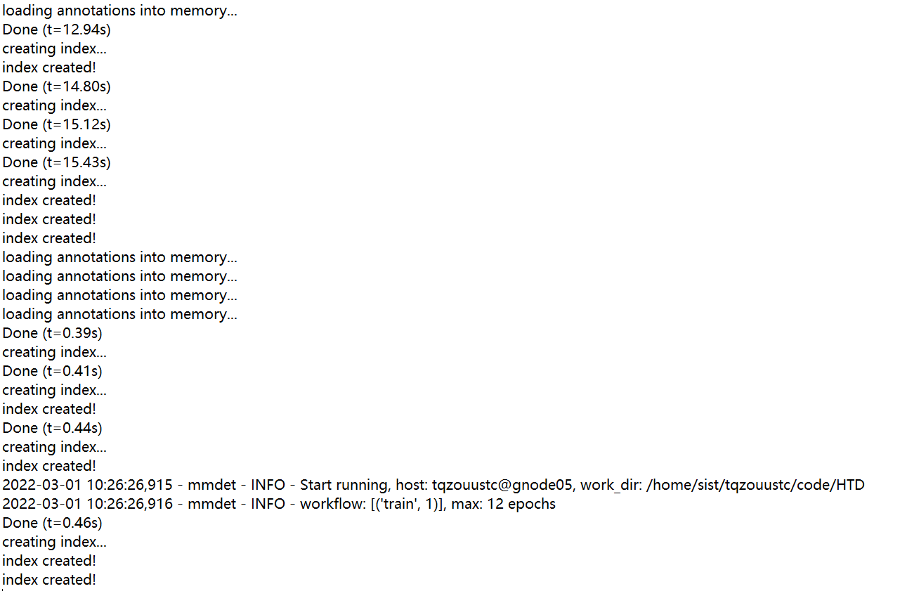 Slurm_train.sh doesn't work, the code get stuck · Issue #7289 · open-mmlab/mmdetection · GitHub