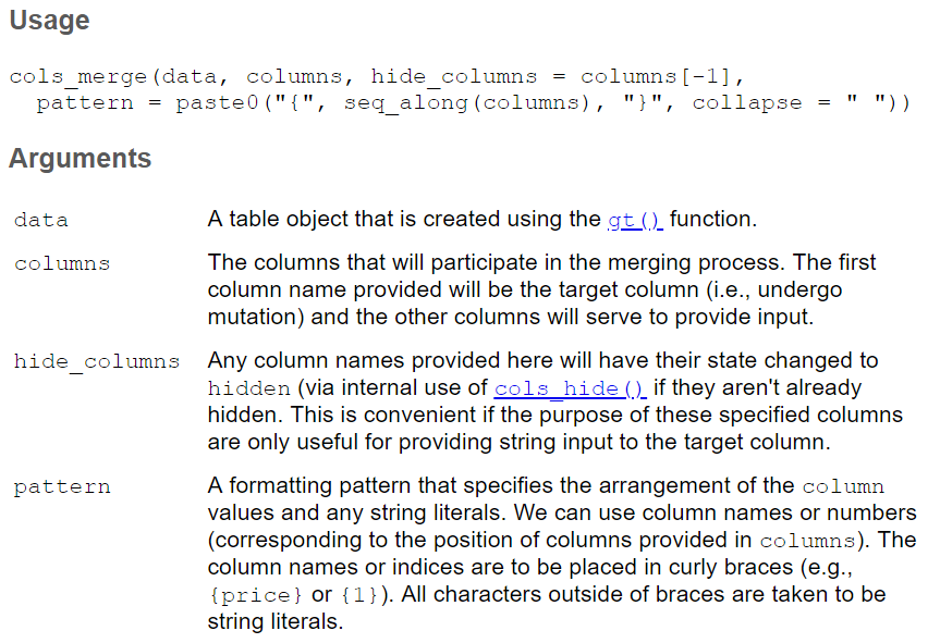 Check `cols_merge()` functionality in PR 355 on gt · Issue #222 · ddsjoberg/gtsummary · GitHub