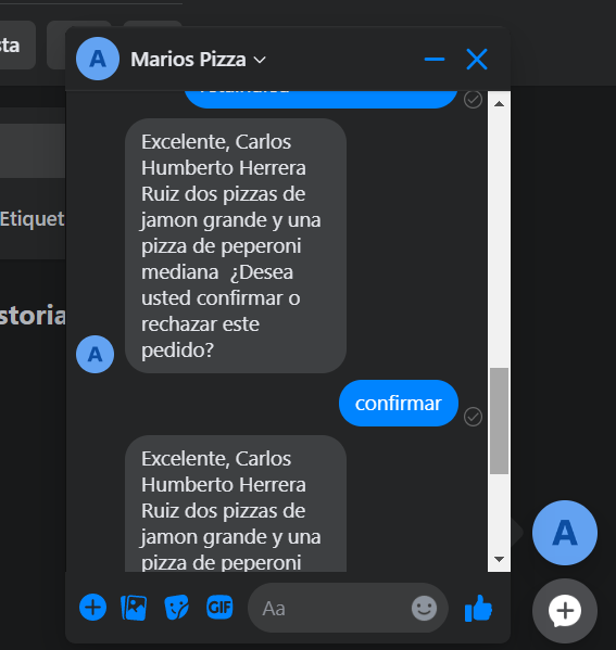 GitHub - David-Vasquez-96/ProcesamientoLenguajeNatural-Dialogflow-MariosPizza: Procesamiento de ...