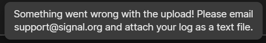Signal fails to connect to server · Issue #5589 · signalapp/Signal-Desktop · GitHub