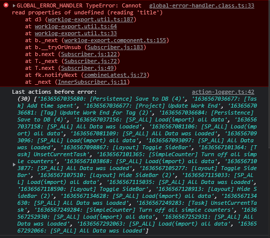 Typeerror Cannot Read Properties Of Undefined Reading Title · Issue 1668 · Johannesjo
