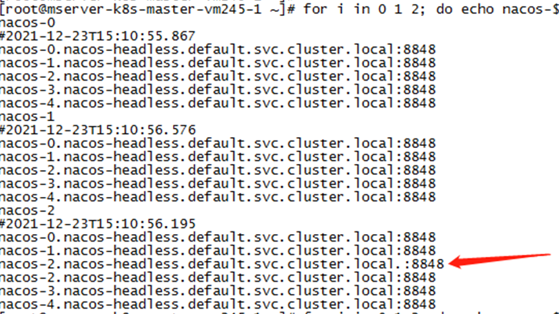 k8s 部署 nacos集群，在一定条件下，会出现配置文件错误 · Issue #7493 · alibaba/nacos · GitHub