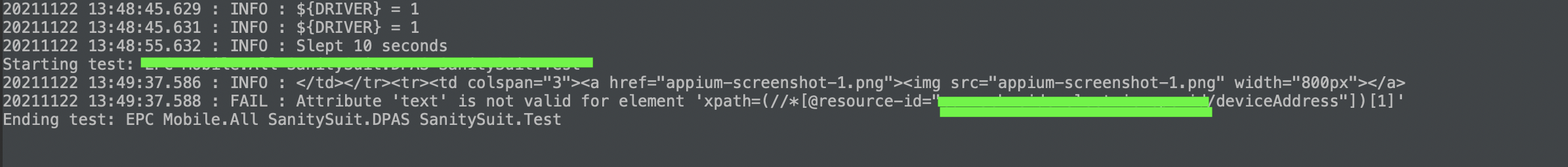 RecyclerView : Element id is not Visible in Appium Desktop if 2nd Page is drawn and giving error ...