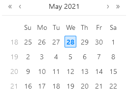 Enable adding in custom workweek to DatePicker widget · Issue #3189 ...
