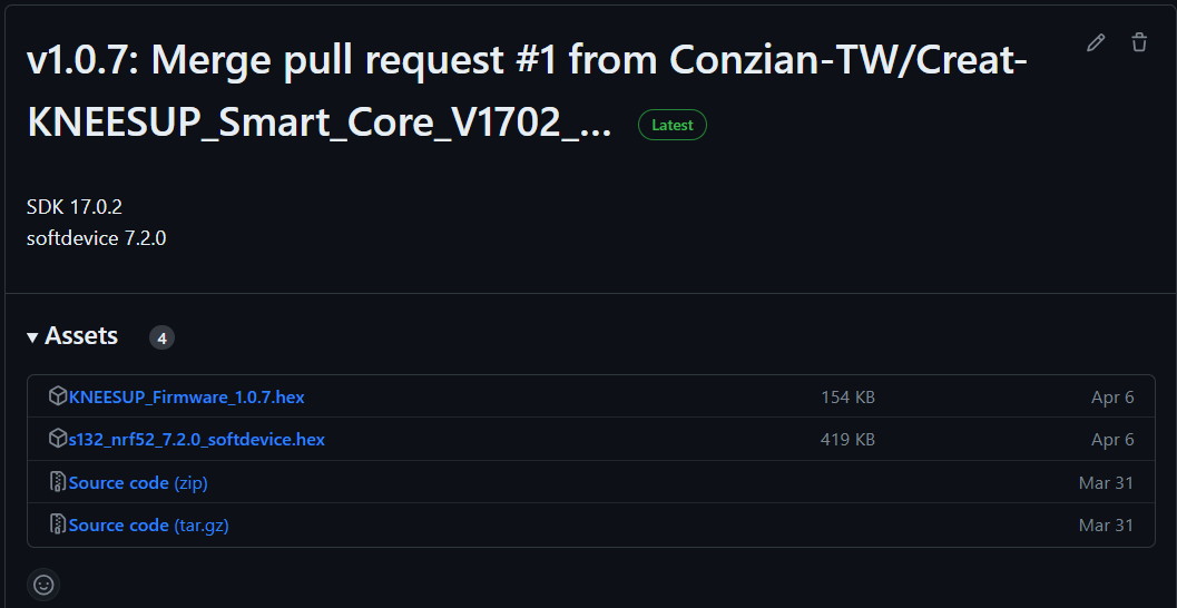 Github Conzian Tw Nrf Dfu File Builder Use To Build Dfu Ota File For