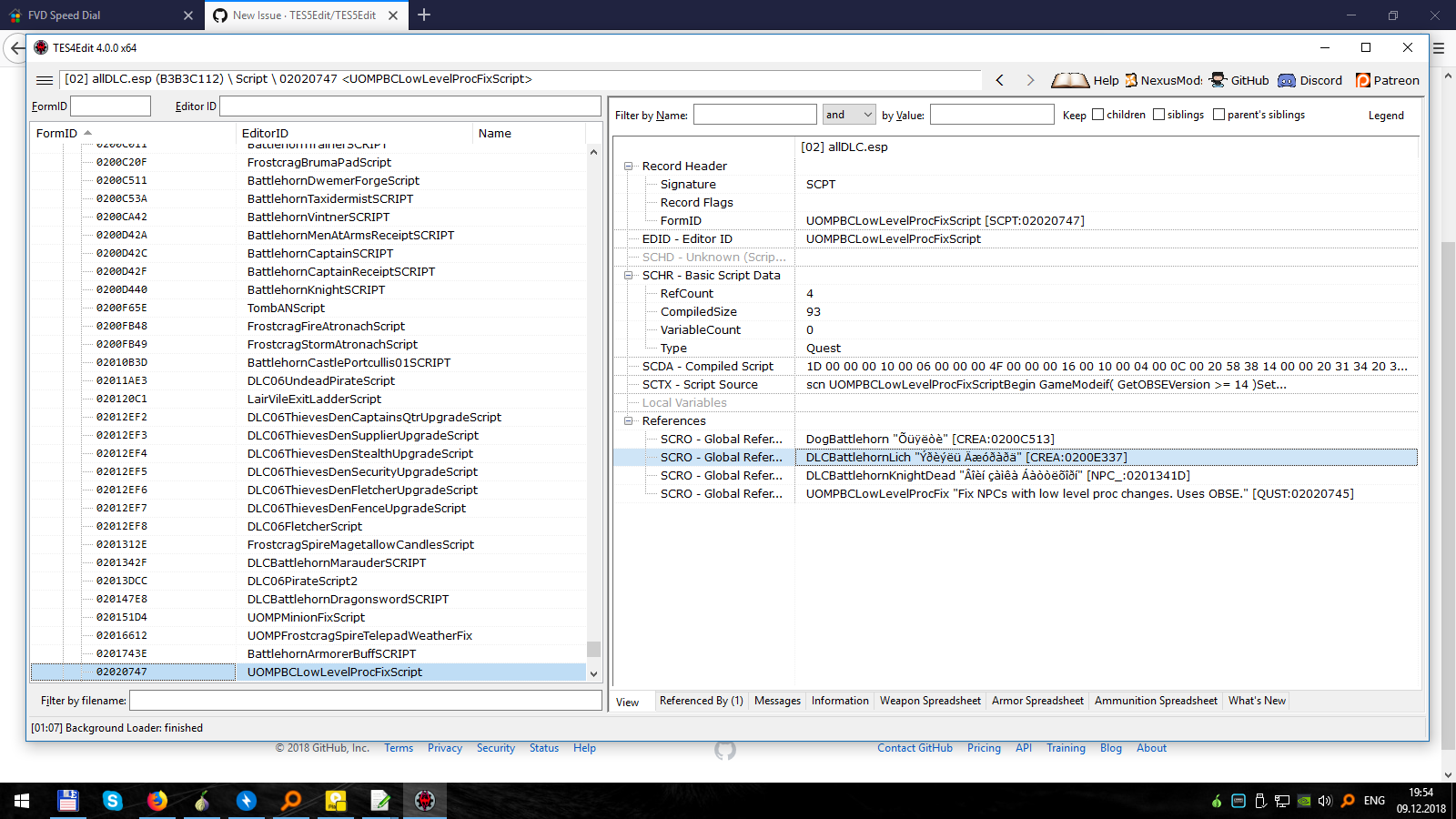 Still bugs with codepage · Issue #616 · TES5Edit/TES5Edit · GitHub