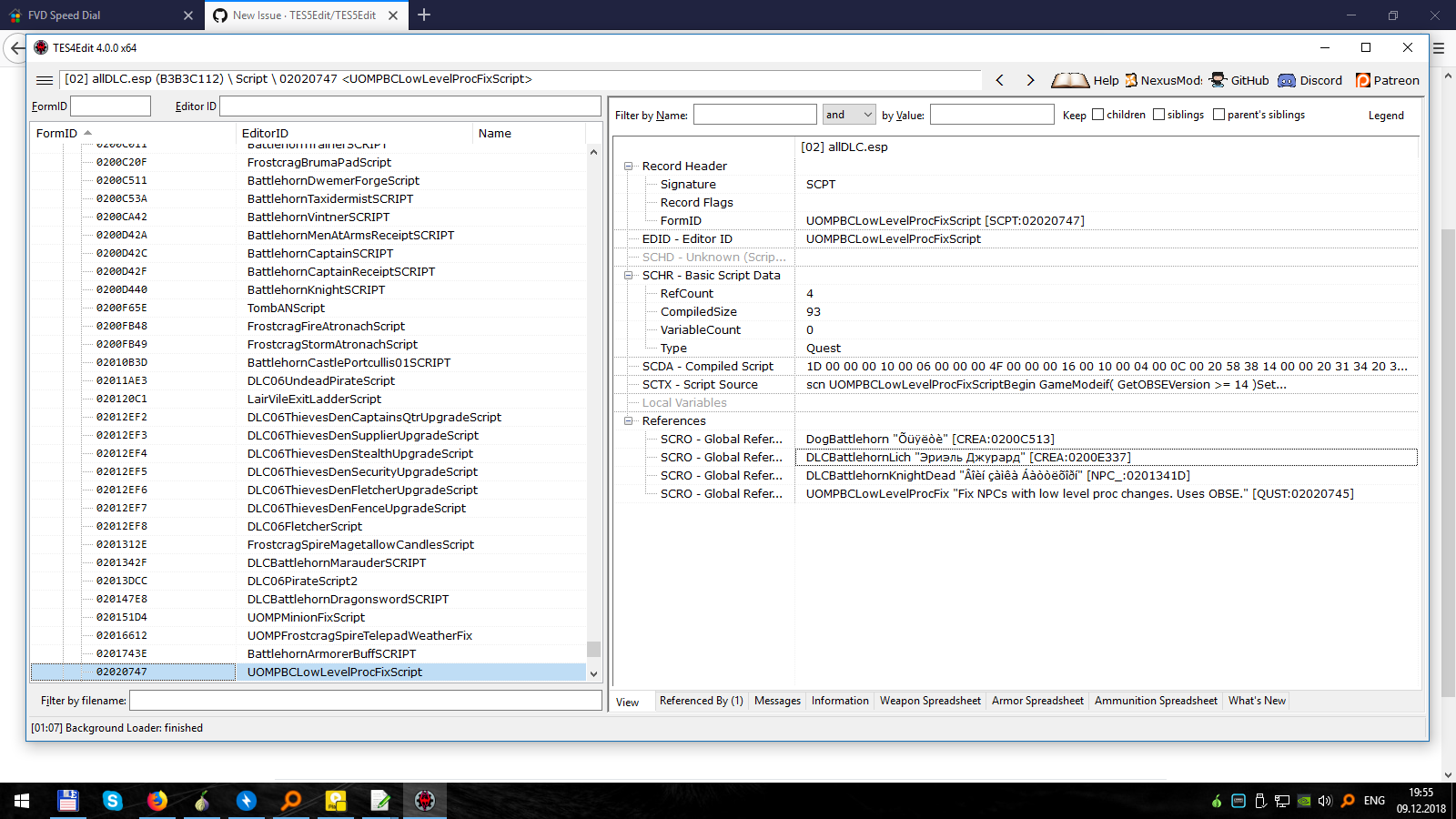 Still bugs with codepage · Issue #616 · TES5Edit/TES5Edit · GitHub