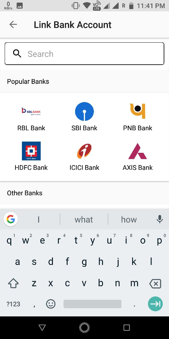 Hide Popular Bank when search is pressed. · Issue #279 · openMF/mobile-wallet · GitHub