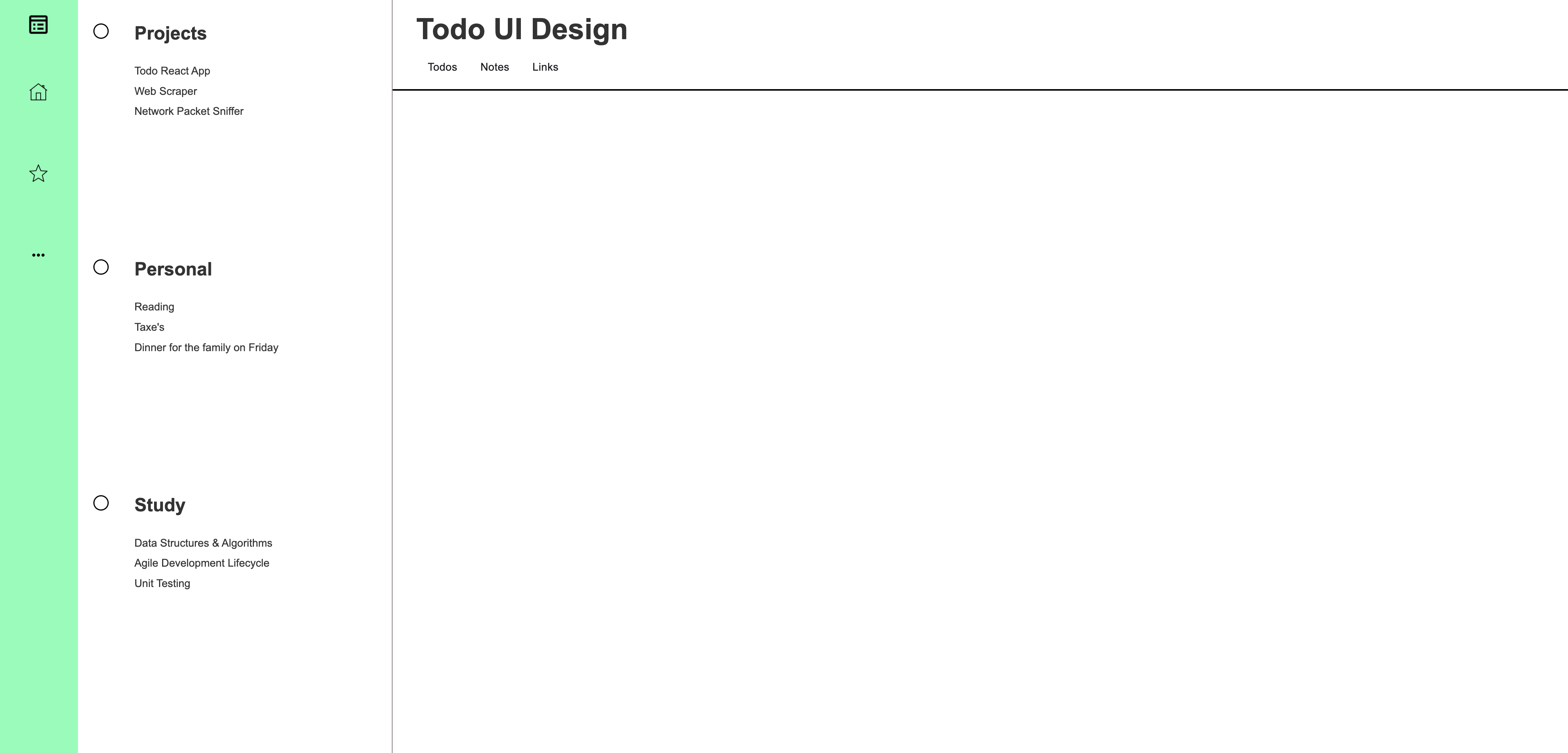 Create Home UI · Issue #8 · CathalButler/todo-app-react · GitHub