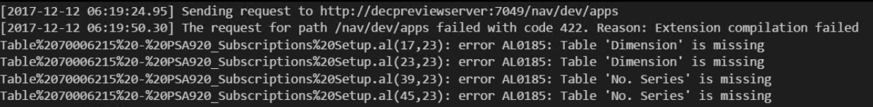 Extension Compilation Failed Error While Creating Package In Dec Preview · Issue 1158 2063