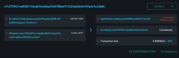 [Elements] Allow clients to see transactions with unblinded assets and amounts · Issue #274 ...