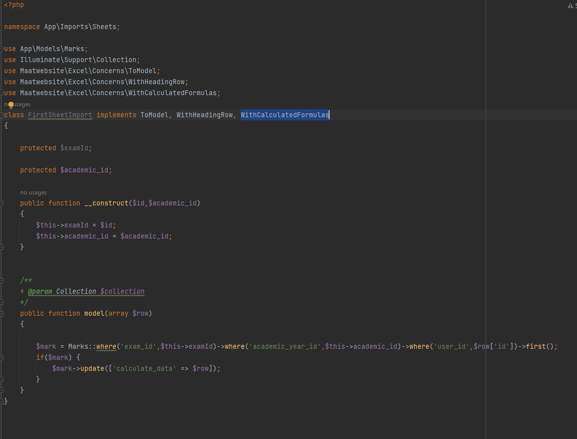 [QUESTION] Import cell value (rather than the formula) · Issue #2593 · SpartnerNL/Laravel-Excel ...