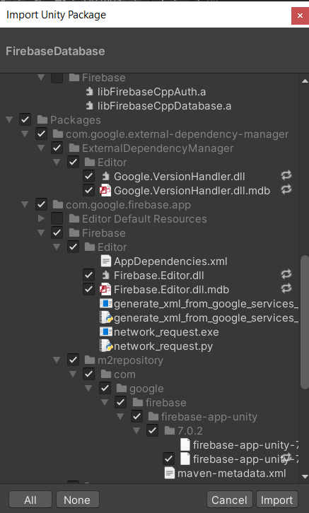 Could not find com.google.firebase:firebase-app-unity:7.0.2 · Issue #926 · firebase/quickstart ...