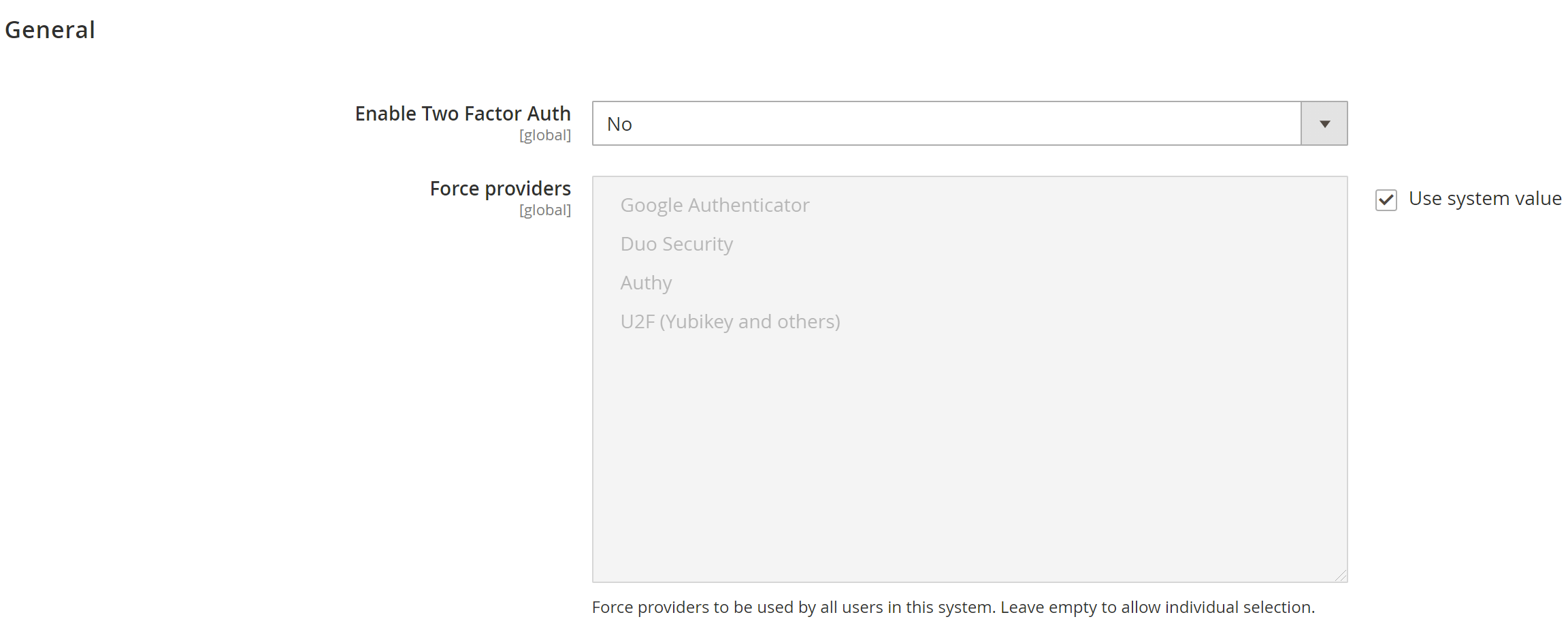 Can't disable all 2FA providers · Issue #31734 · magento/magento2 · GitHub