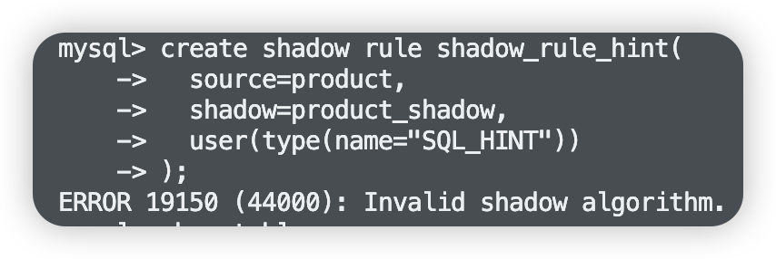 The SQL_HINT algorithm cannot be set: Invalid shadow algorithm · Issue #25099 · apache ...