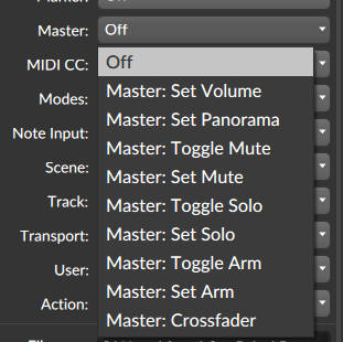Select Master Track function in Flexi · Issue #330 · git-moss/DrivenByMoss · GitHub