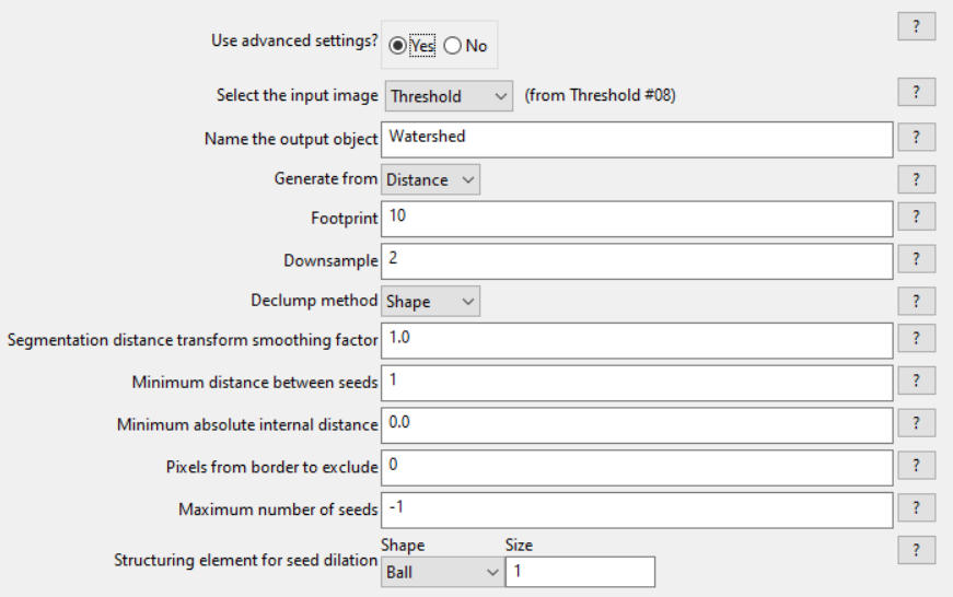 Watershed module in 'Advanced' mode does not respect downsampling · Issue #4440 · CellProfiler ...