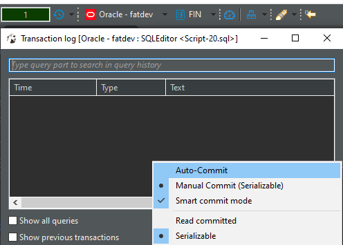 SELECT statement increasing uncommitted transactions · Issue #8070 · dbeaver/dbeaver · GitHub