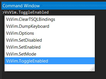 Toggle does not work in Visual Studio 2015 · Issue #1685 · VsVim/VsVim · GitHub