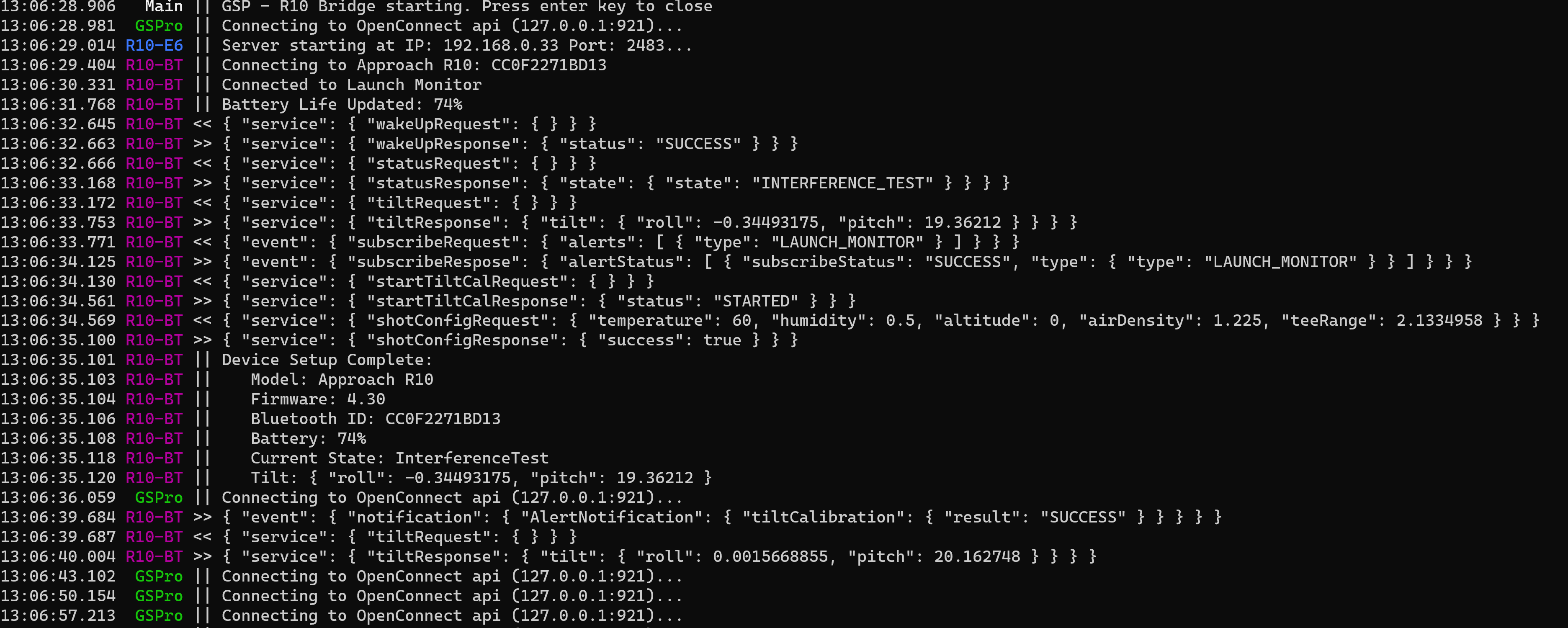 Unable to connect to OpenConnect api issue · Issue #24 · mholow/gsp-r10-adapter · GitHub