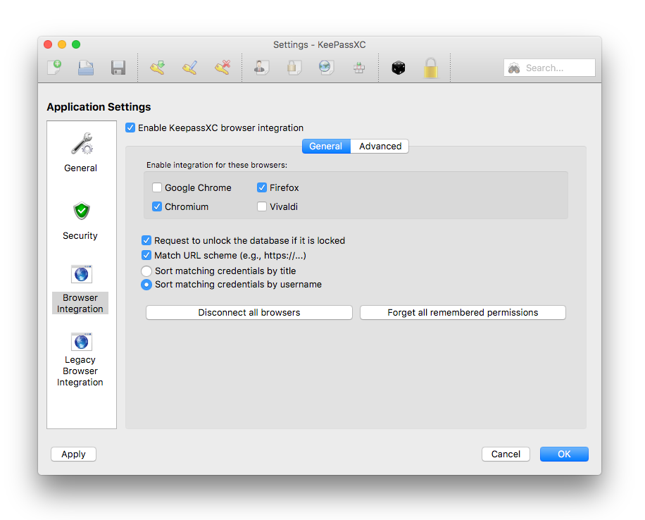Won't connect to database · Issue #178 · keepassxreboot/keepassxc-browser · GitHub