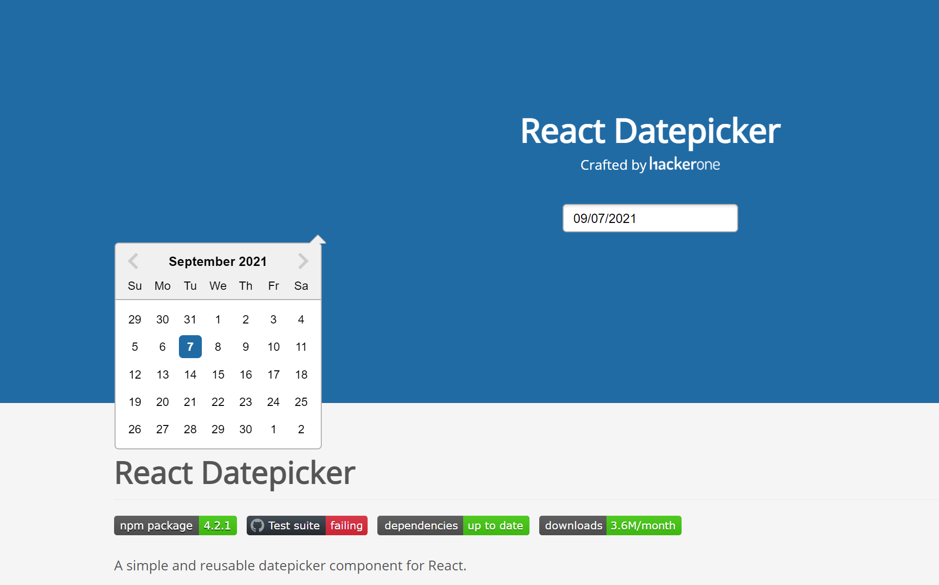 Triangle position is broken · Issue #3176 · Hacker0x01/react-datepicker · GitHub
