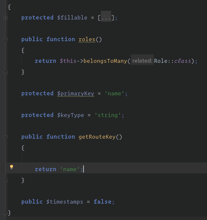 fail to register action_event when primary key of a model is not integer · Issue #2553 · laravel ...