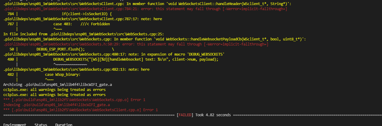 Compiler Warning Using Wrong Format Specifier · Issue 673 · Links2004arduinowebsockets · Github