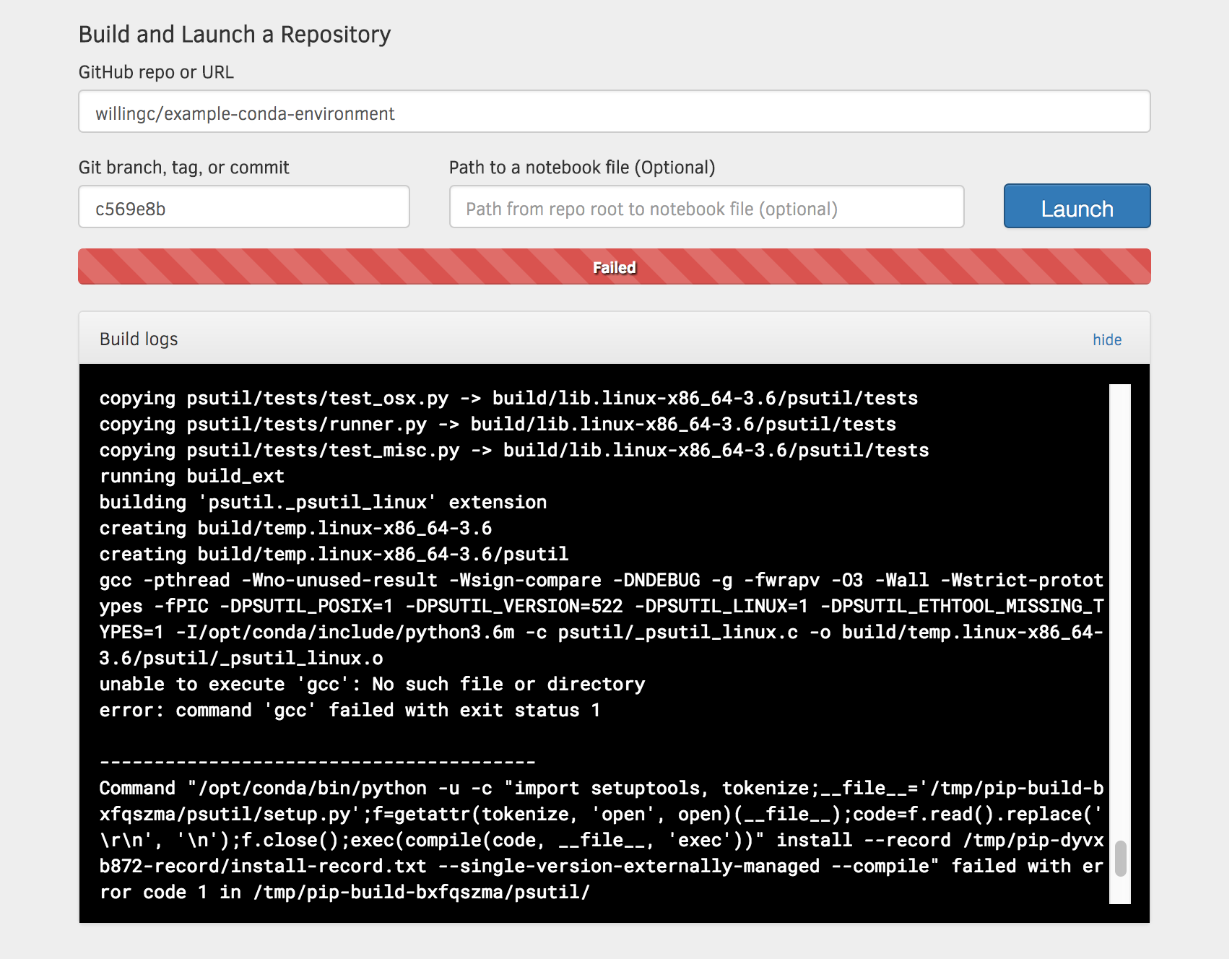 Update conda example for beta · Issue #79 · jupyterhub/binderhub · GitHub