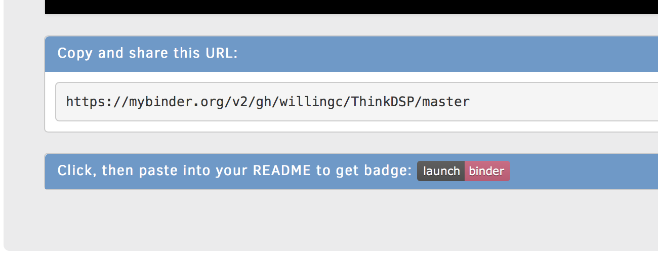 Review placement of URL copy and badge copy to be above build log · Issue #338 · jupyterhub ...