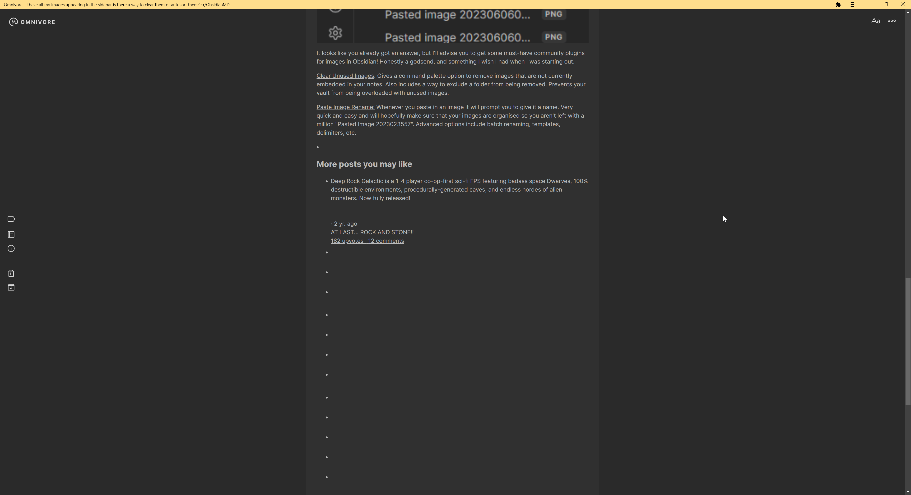 Bug When Sharing Reddit Posts To Omnivore Via Ios · Issue 2318 · Omnivore App Omnivore · Github
