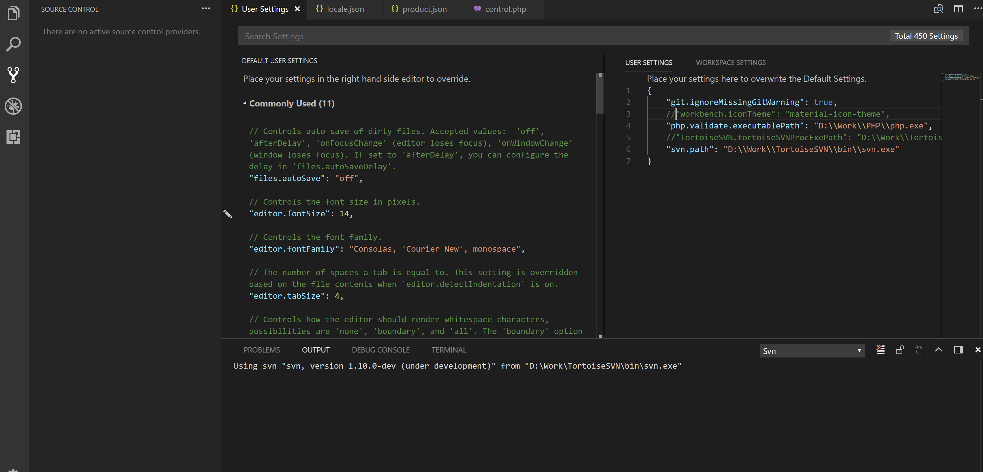 I Still Cannot Make It Work There Are No Active Source Control Provider Help Pls · Issue 259