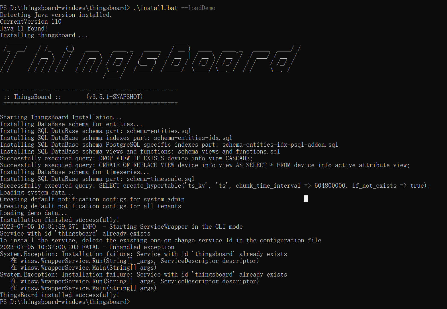 [Question] Windows run install.bat successful, but CentOS7 run install.sh failed · Issue #8875 ...