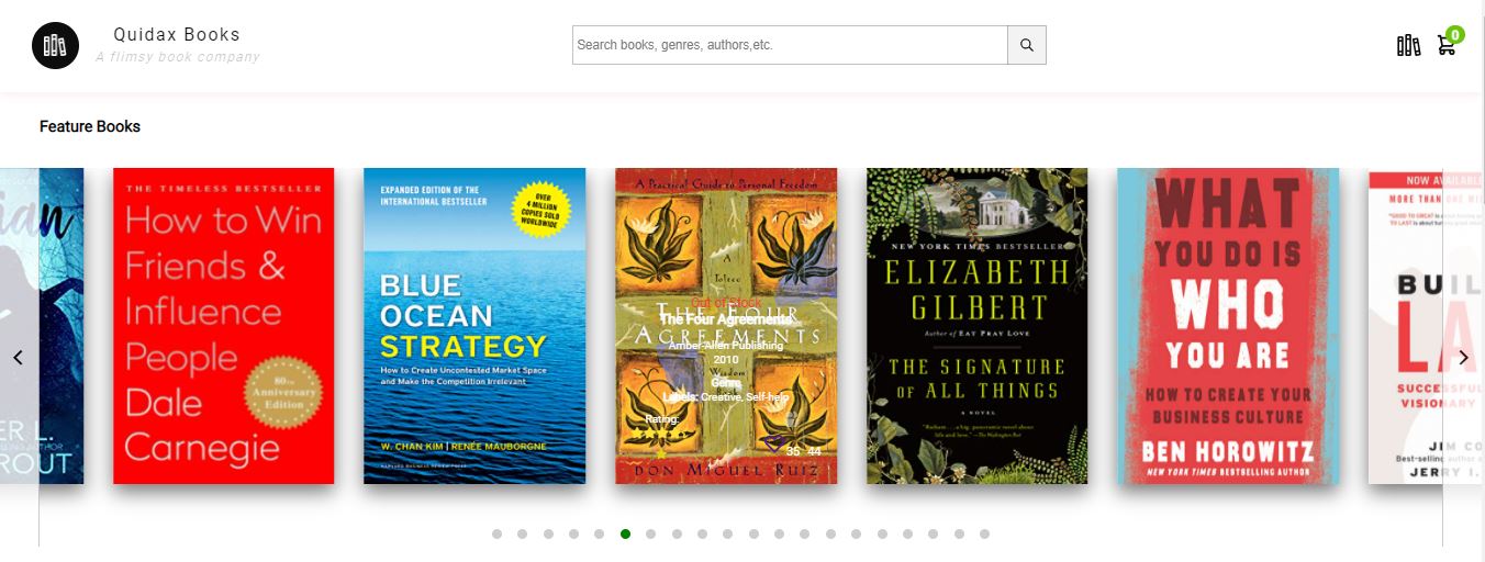 GitHub - jamesoyanna/QuidaxBook-App: A simple eCommerce book application built with React Js and ...