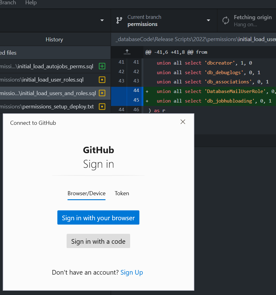 persistent login requests - does not stay logged in · Issue #15163 · desktop/desktop · GitHub