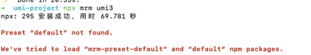 Preset “default” not found. · Issue #1 · chooin/mrm-tasks · GitHub