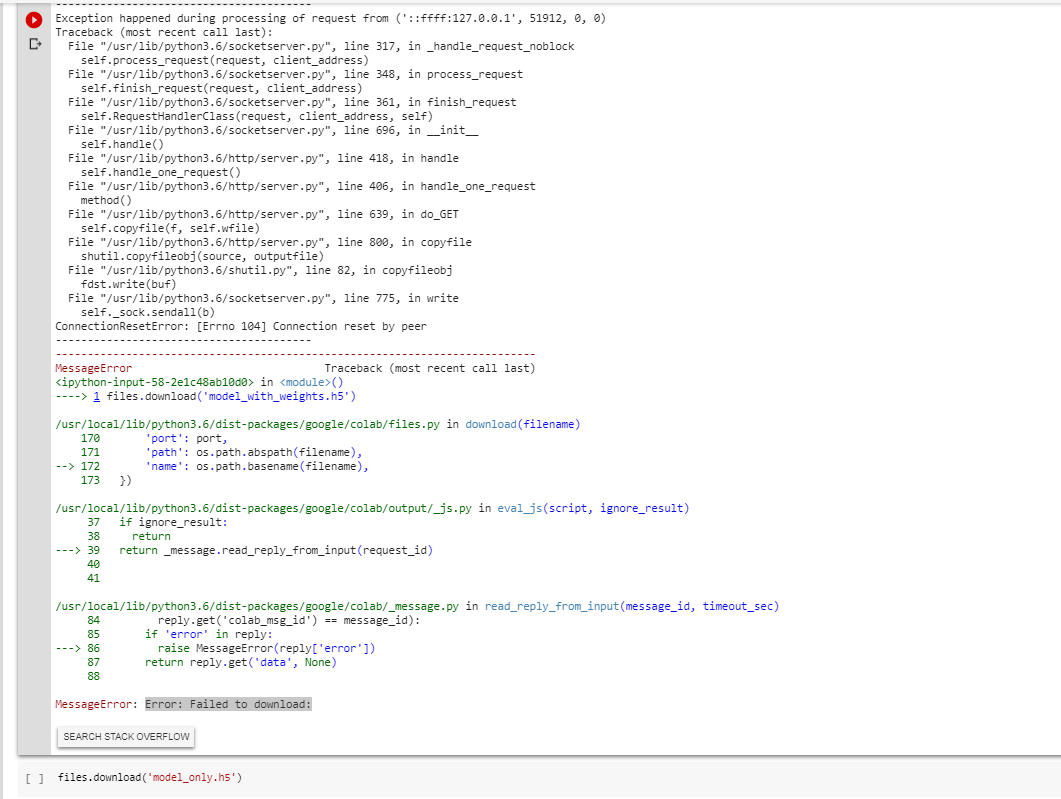 Files Downloading Issue over 90MB · Issue #123 · googlecolab/colabtools ...