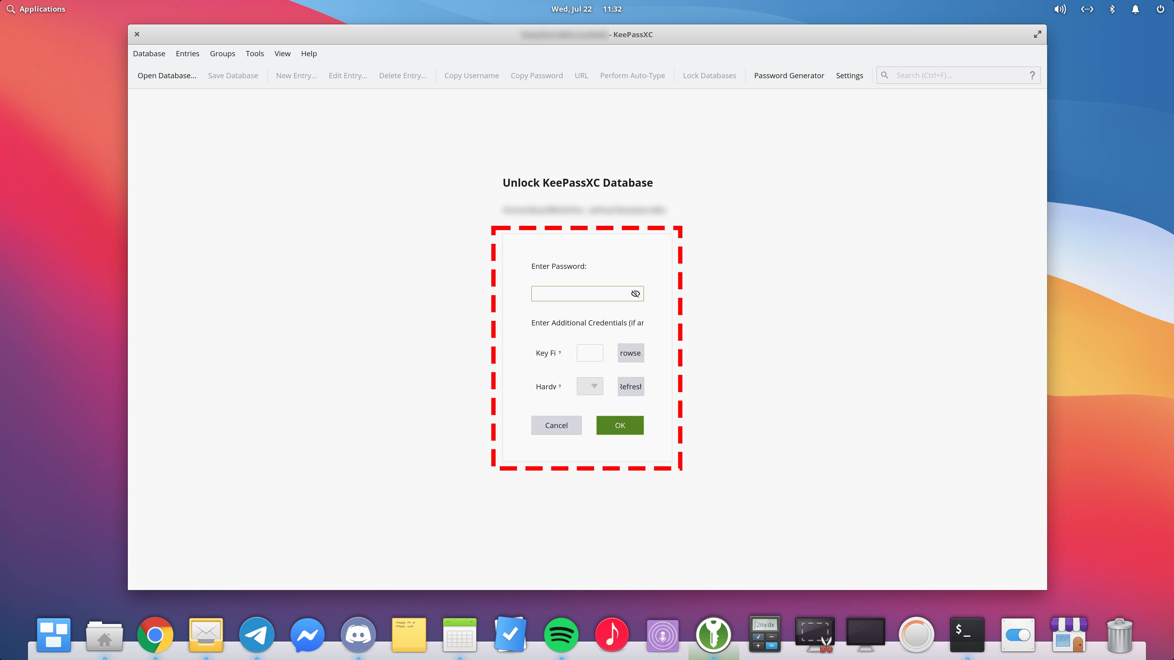 Wrong unlock database input fields and button labels sizes on elementaryOS HERA · Issue #5155 ...