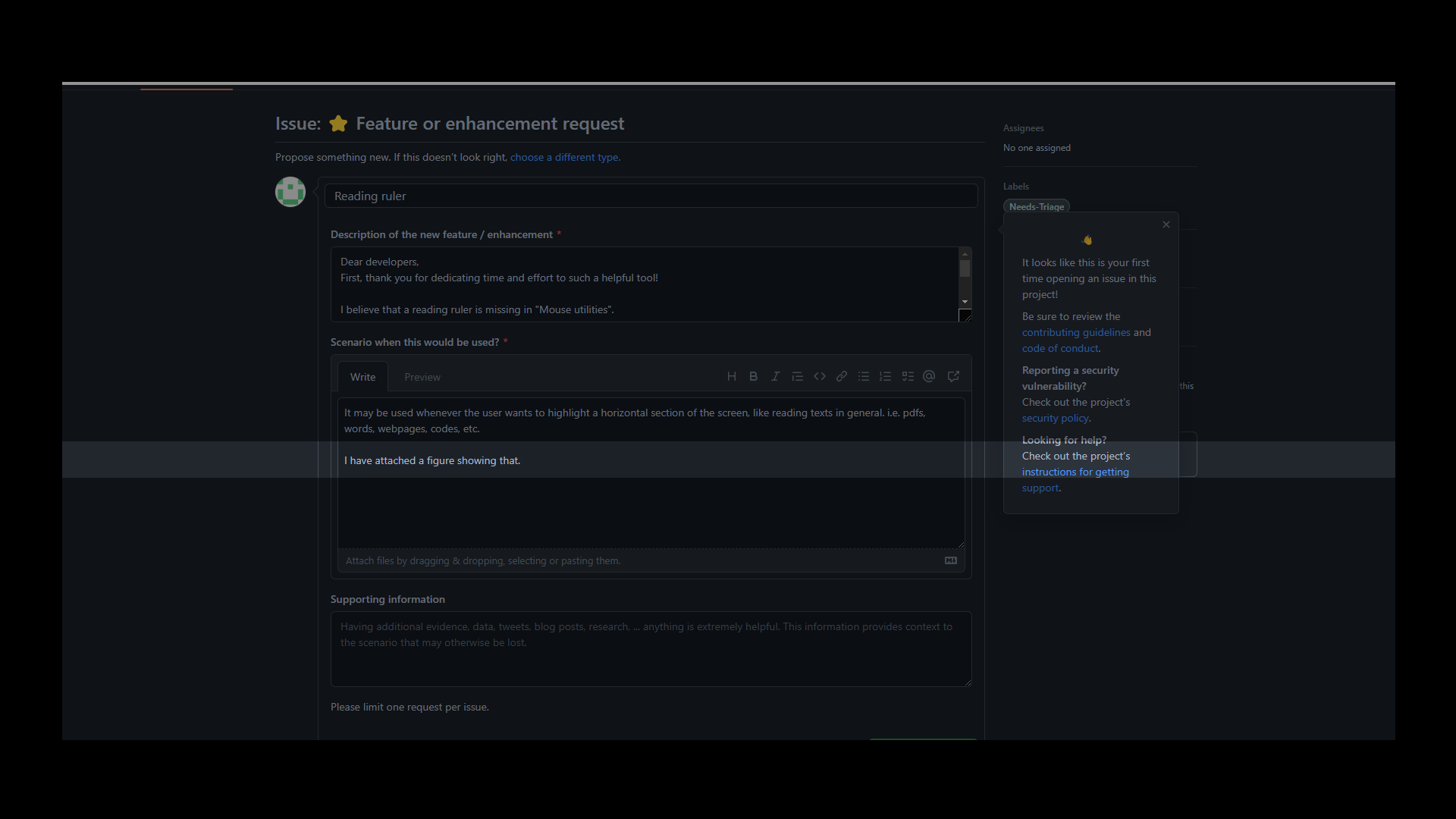 Reading ruler · Issue #24944 · microsoft/PowerToys · GitHub
