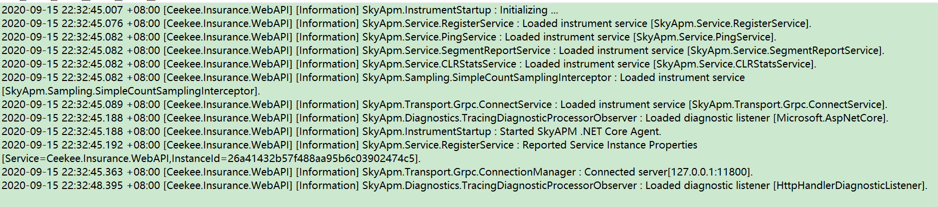 虚拟机中安装的skywalking，无法收集项目中的数据。这是为啥？ · Issue #329 · SkyAPM/SkyAPM-dotnet · GitHub