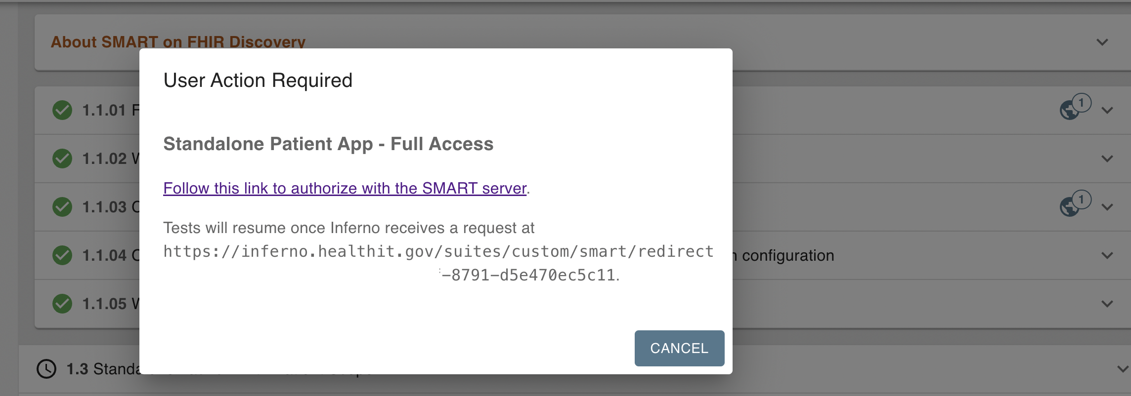 Issue while testing Patient Standalone App - Full Access · Issue #111 ...