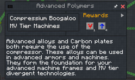 Quest flow is wrong between incorrect Advanced Polymers and MV Tier Machines · Issue #4243 ...