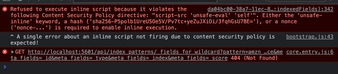 Error fetching fields for index pattern · Issue #116763 · elastic/kibana · GitHub