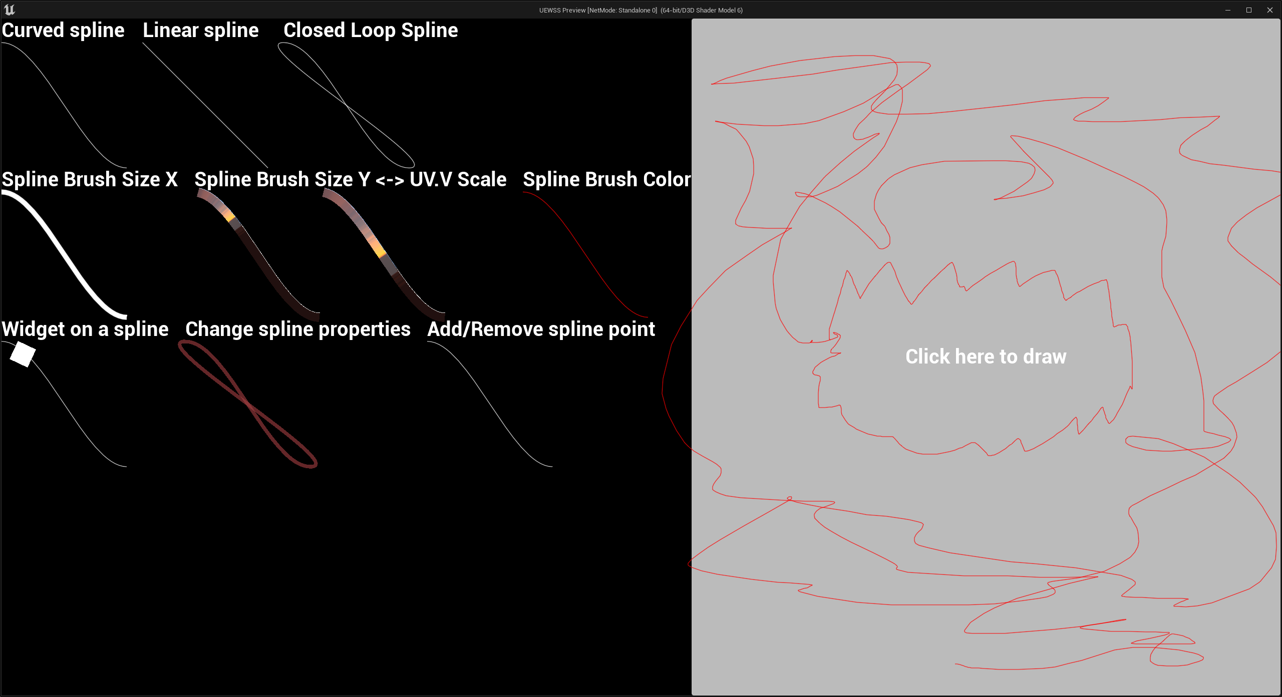 GitHub - ArmainAP/Unreal-Engine-Widget-Spline-System: Spline System for UMG