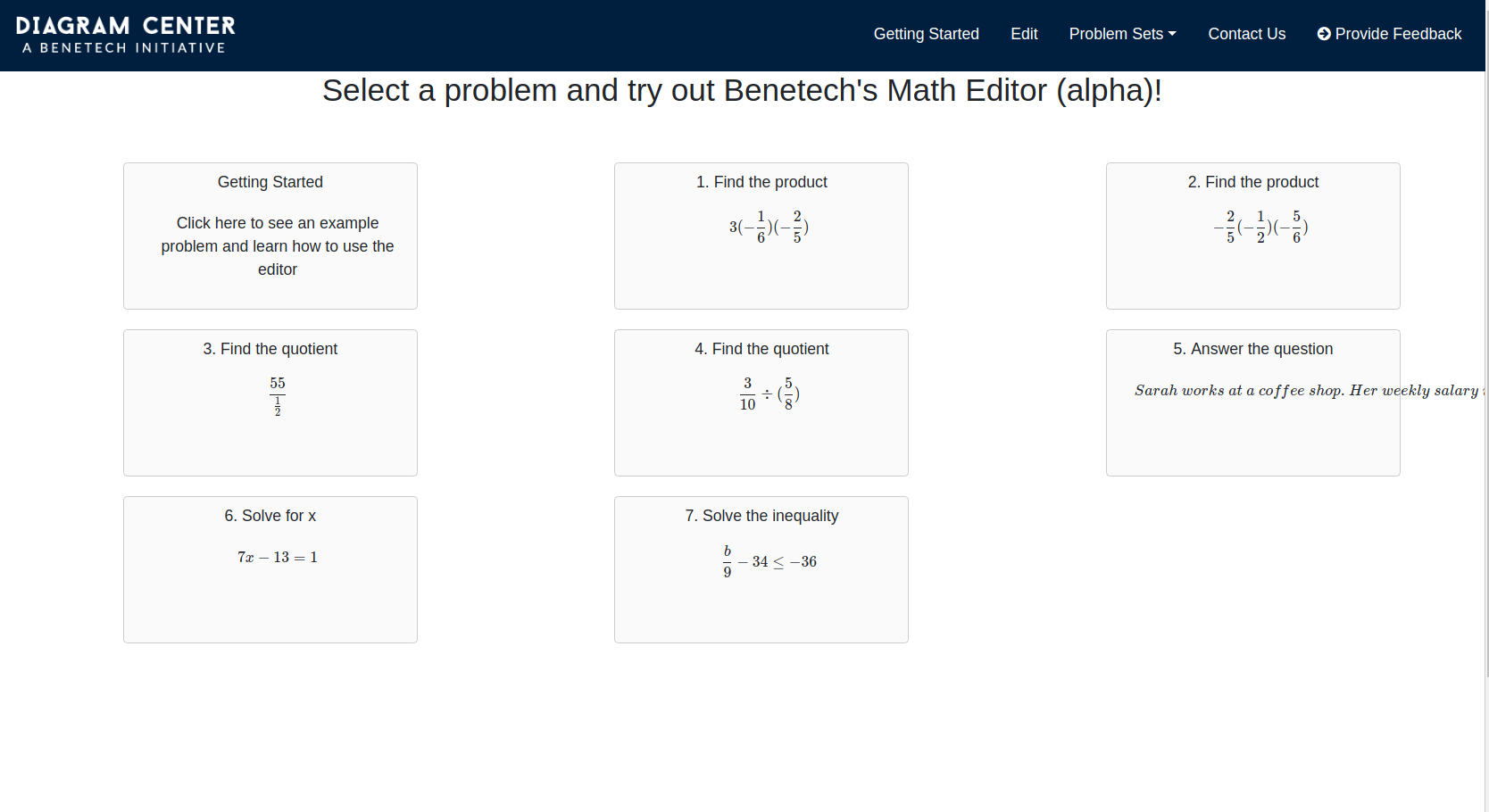 UI - mockups for sharing problem url and adding new problem · Issue #364 · benetech/MathShare ...