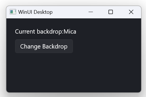 Changing the theme on runtime while no backdrop is set, will not apply ...