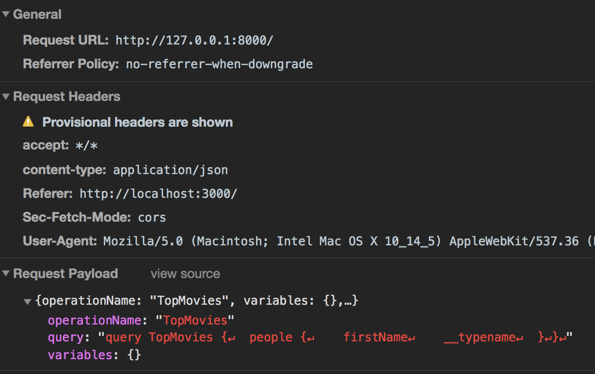 Cannot Query Python (Ariadne) Server running on Uvicorn or Flask ...