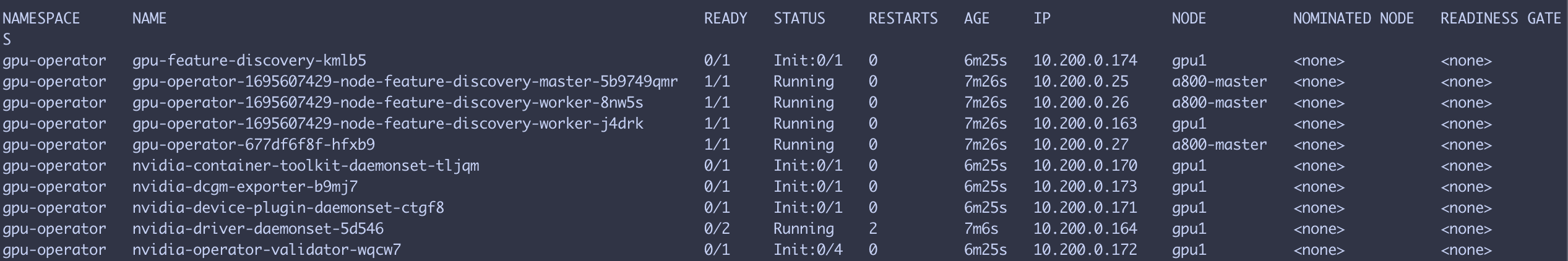 Cannot establish GPU-operator with GDRDMA · Issue #588 · NVIDIA/gpu-operator · GitHub