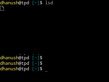 Broken colors in terminal · Issue #353 · lsd-rs/lsd · GitHub